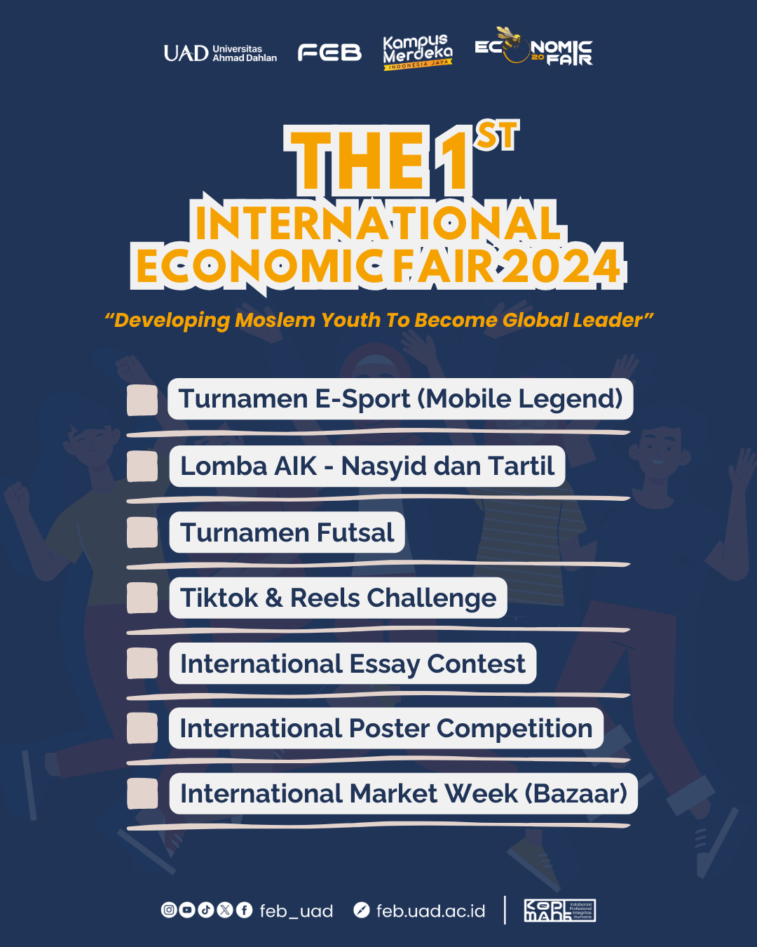 The 1st International Economic Fair 2024: "Developing Moslem Youth to ...
